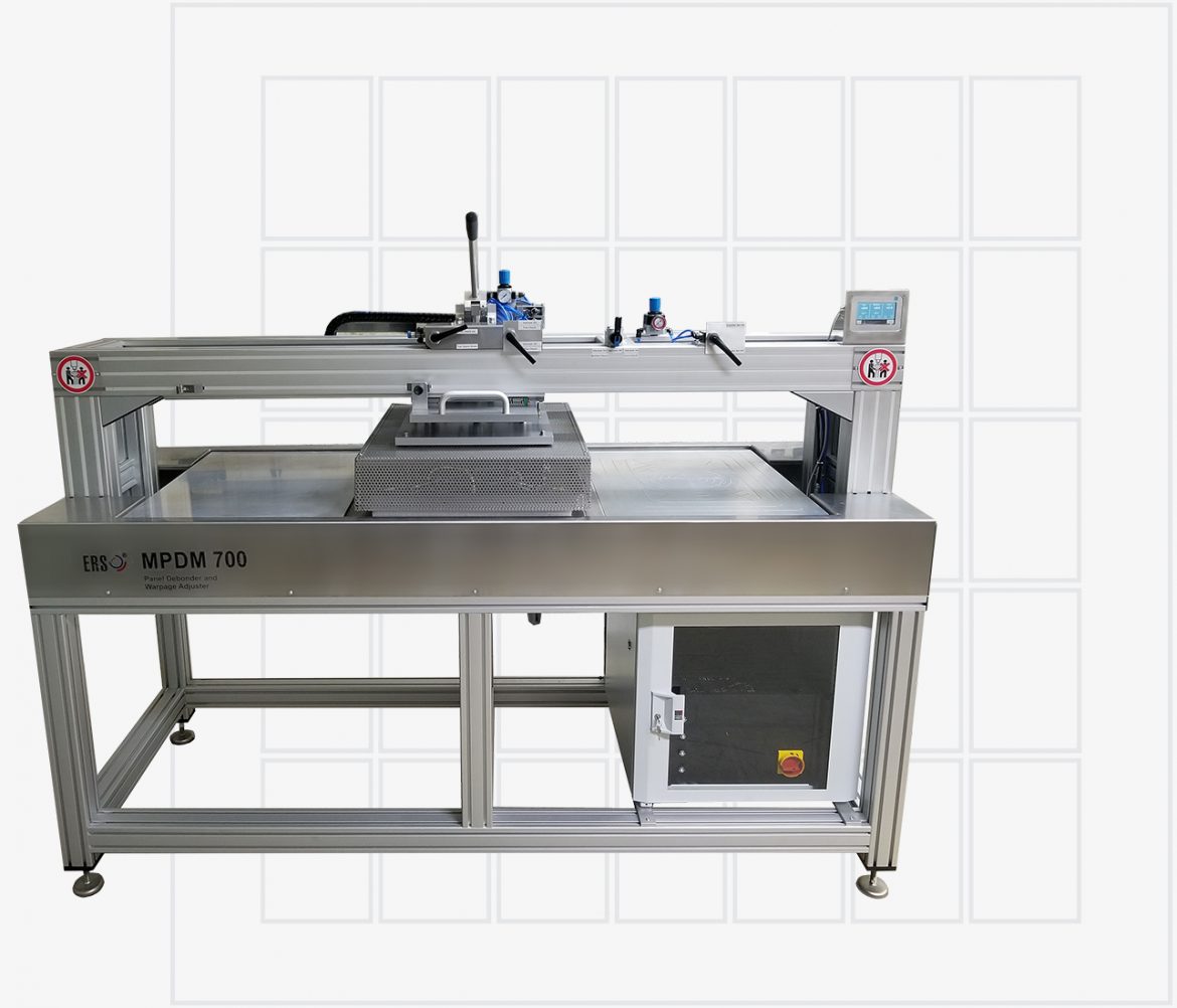Manual Panel Debond Machine - ERS electronic GmbH Manual Panel Debond ...