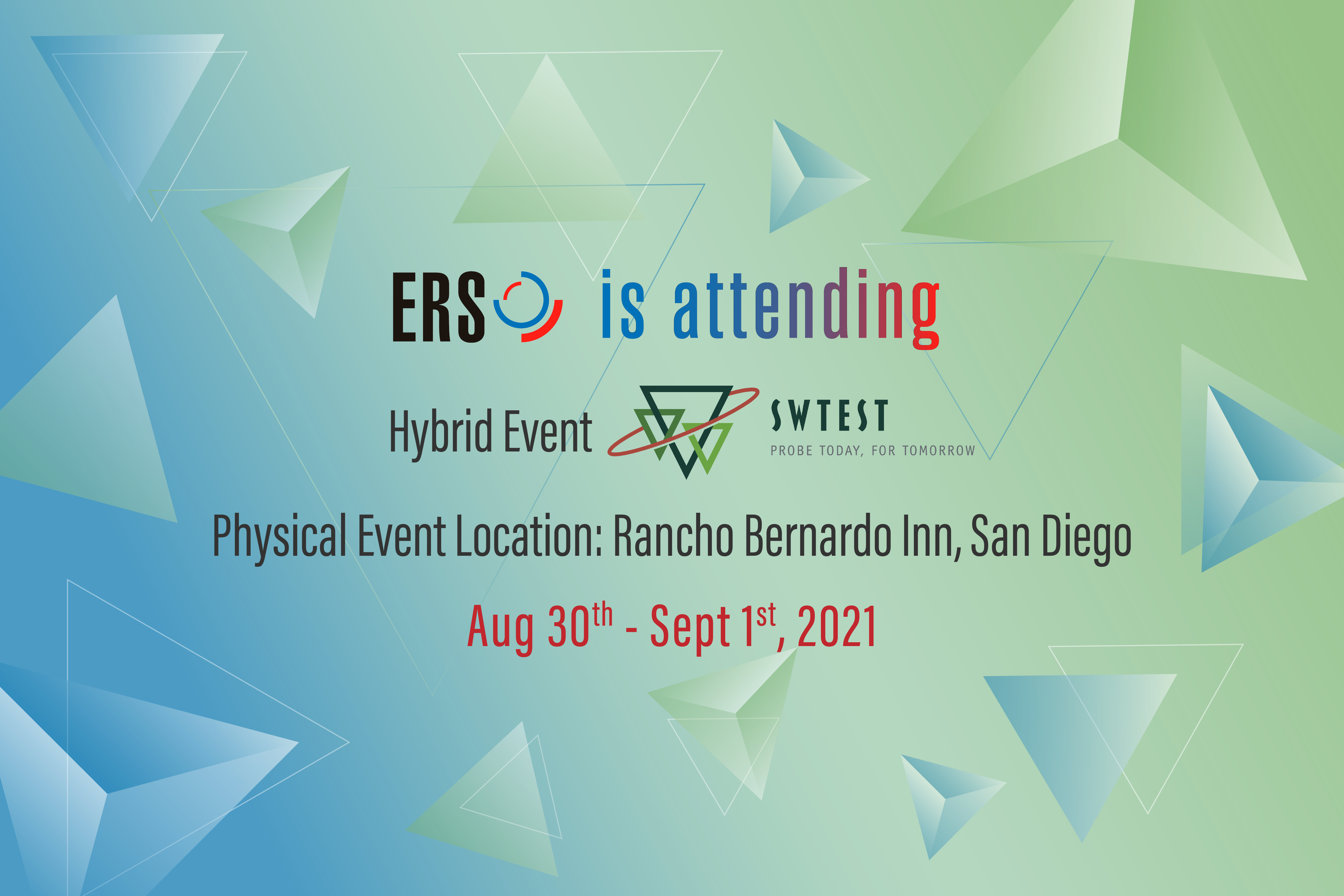 ERS at SW Test San Diego 2021! - ERS electronic GmbH